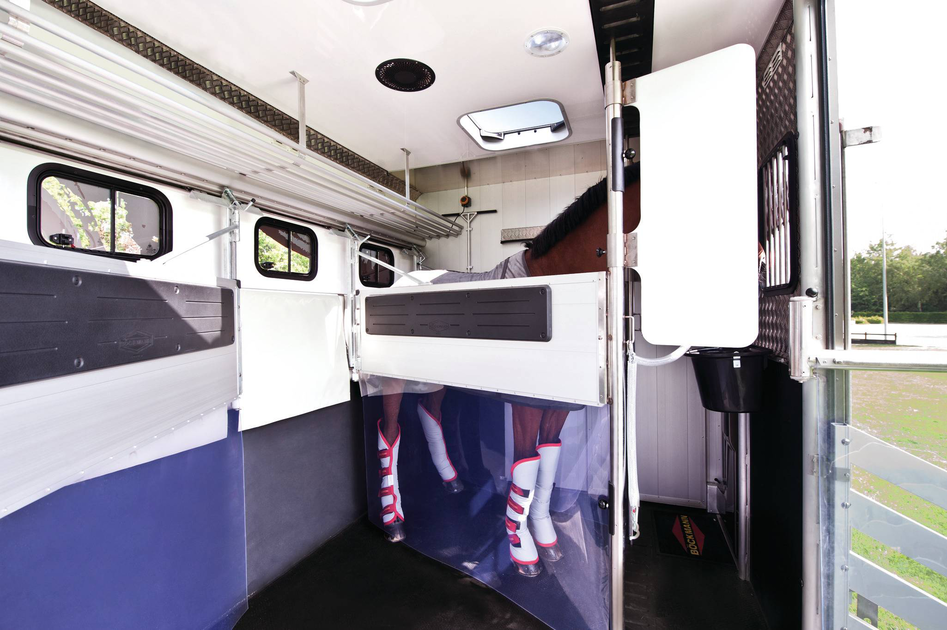 Head divider, adjustable, for H-partition