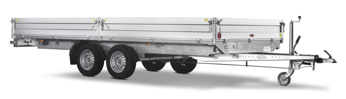 Böckmann high-bed trailer | HL-AL 5121/35